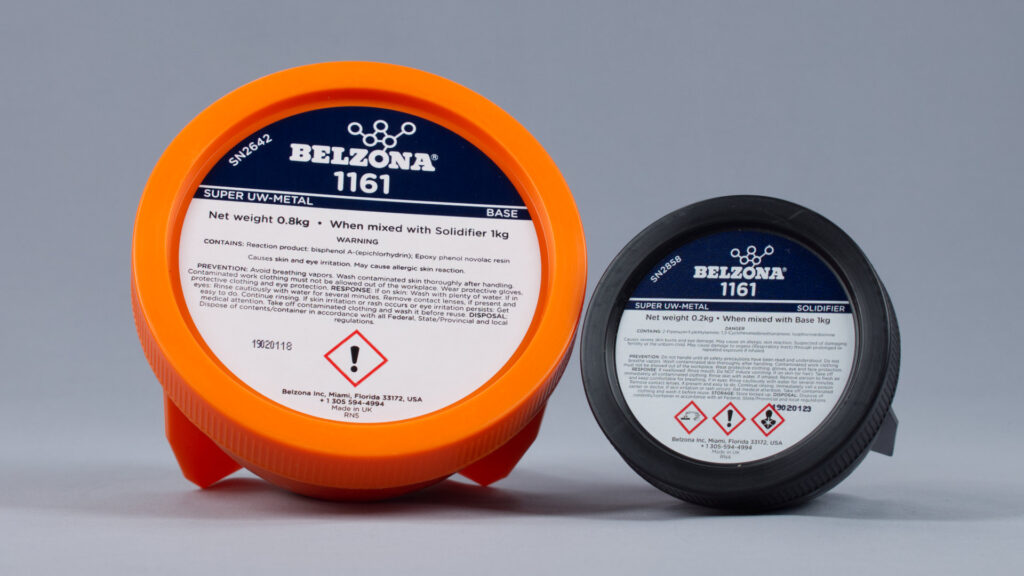 Belzona 1161 (Super UW-Metal) – Surface-Tolerant Ceramic Epoxy Compound ...
